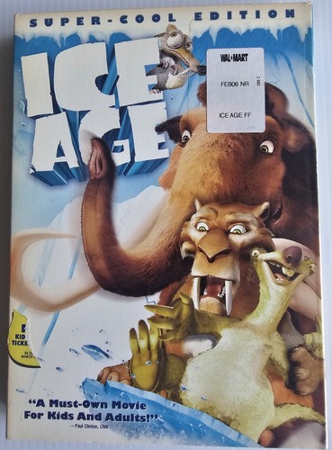 NEW! SEALED! Ice Age (DVD, 2005, 2-Disc Set, Super-Cool Edition) with ...