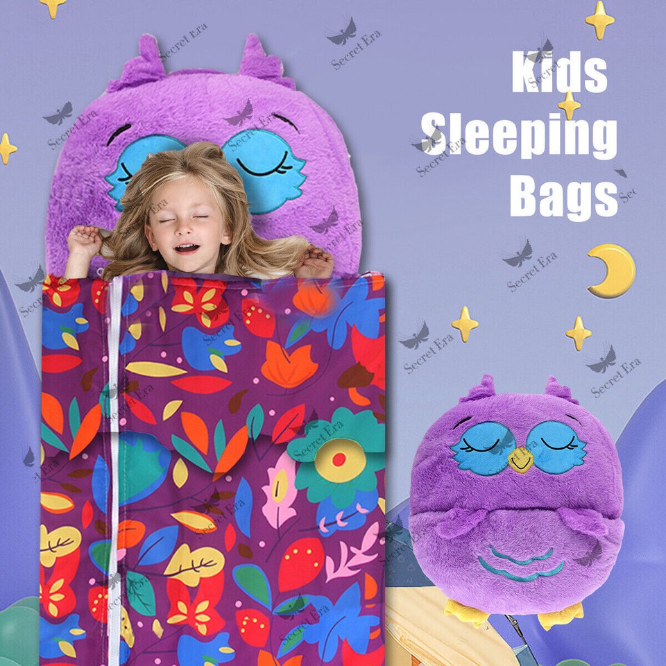 Large Sleeping Bag Napping Napper Kids FUNNY Pillow Warm Camping ...