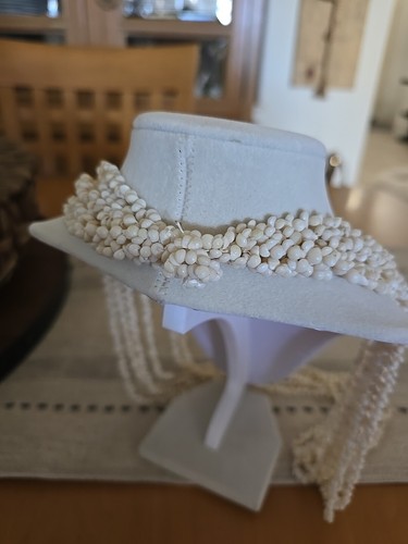 Vintage Hawaiian Authentic (Pikake) Shells Hula Lei Shell Necklace 6 ...