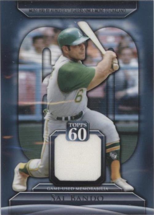 2011 Topps - Topps 60 Relics Series 1 Sal Bando #T60R-SB (MEM) for sale ...