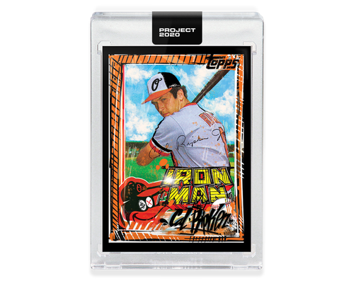 Topps PROJECT 2020 Card 195 - 1982 Cal Ripken Jr. by King Saladeen ...