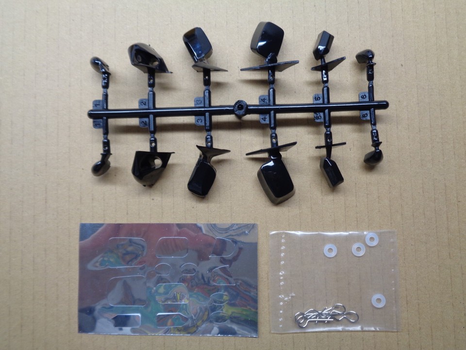 FITS 1/10 RC CAR HIGH SIMULATION SIDE REAR VIEW MIRROR DIY KIT (6 SIZES ...