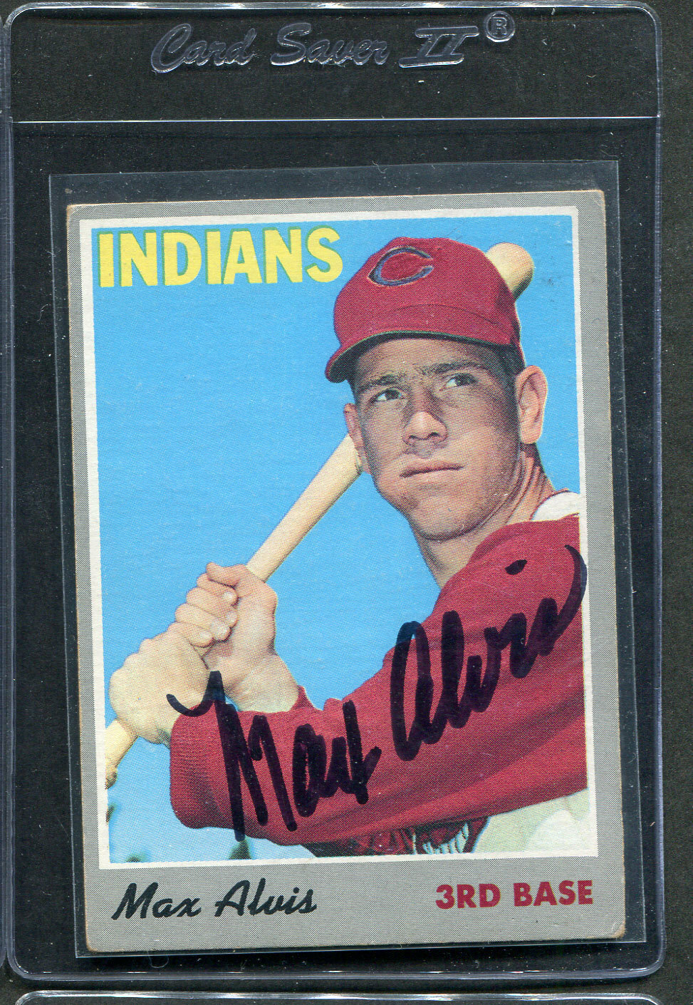 1970 Topps Max Alvis #85 Signed Autograph Auto Indians | eBay