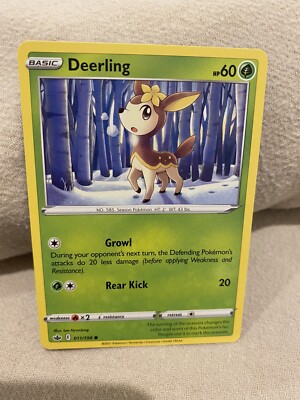 Deerling 011/198 Common | SWSH: Chilling Reign | Pokemon Card | eBay ...