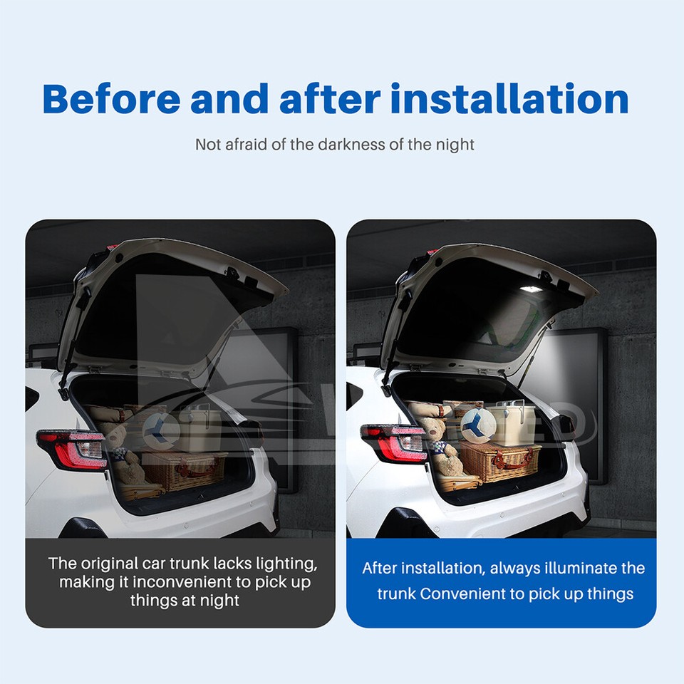 Car LED Cargo Trunk Light Lamp for Subaru Forester 2019-2024 Outback ...
