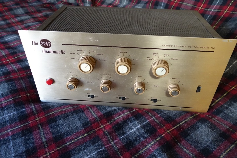 Vintage Pure-Sonics, Pure Quadramatic tube stereo pre amp. Model 110 | eBay