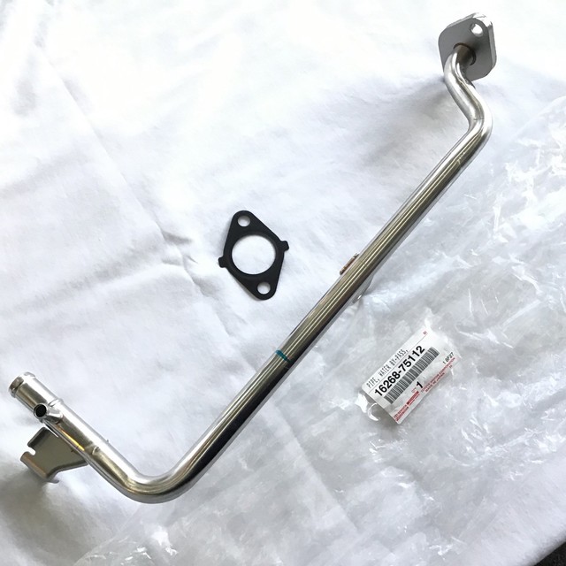 Genuine OEM Toyota 16268-75112 Water Bypass Metal Pipe Gasket 2005-2017 ...