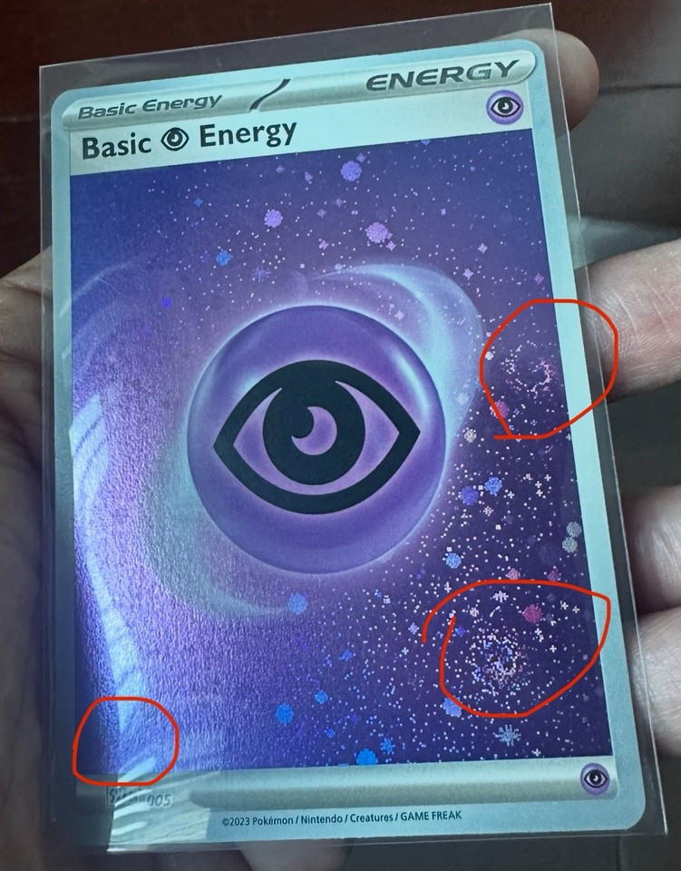 HD SWIRL Pokemon ALL Energies 151 HD Holo Cards, 8 Cards Total “6 ...