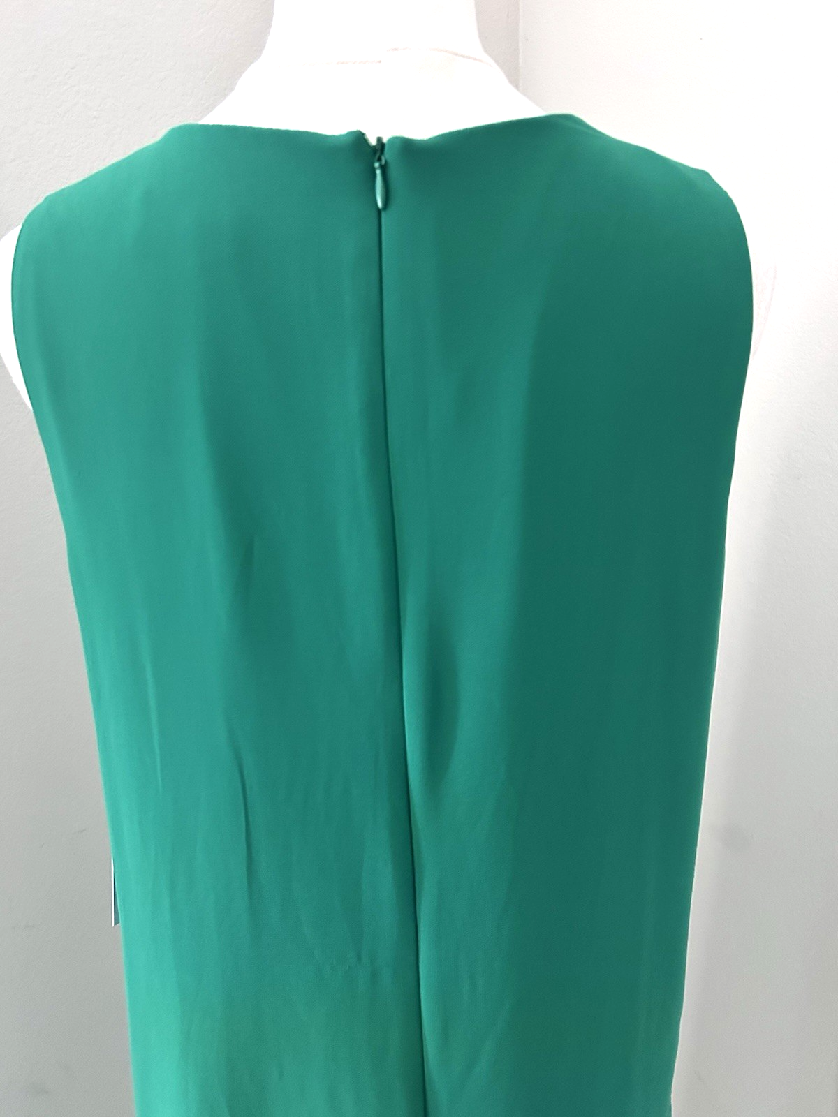 NWT Women’s Size 10 Emerald Green High-Low Maxi Keyhole Overlay Dress ...