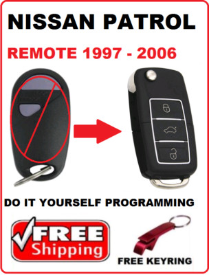 FITS NISSAN PATROL REMOTE KEYLESS 1997 1998 1999 2000 2001 2002 2003 ...