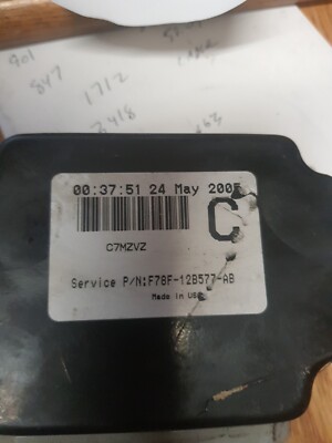 1995 Thunderbird Supercoupe F78F-12B577AB CCRM Constant Control Relay ...