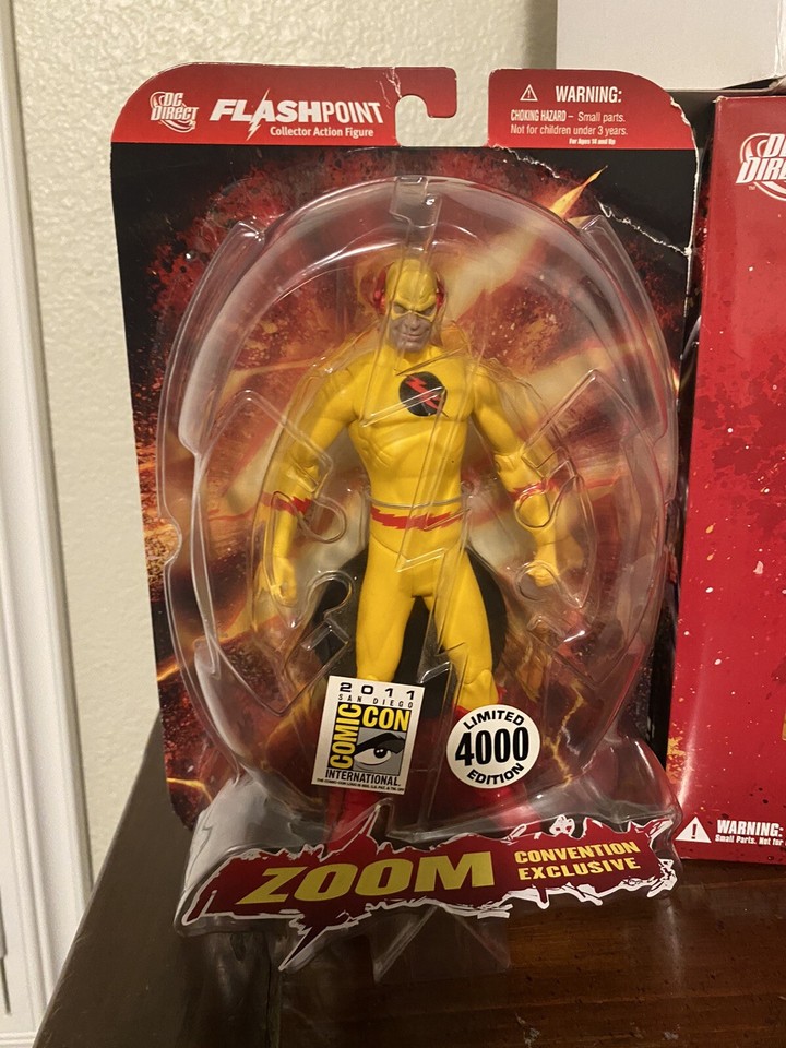 DC Exclusive Flashpoint Action Figure Box Set Cyborg Reverse Flash SD ...