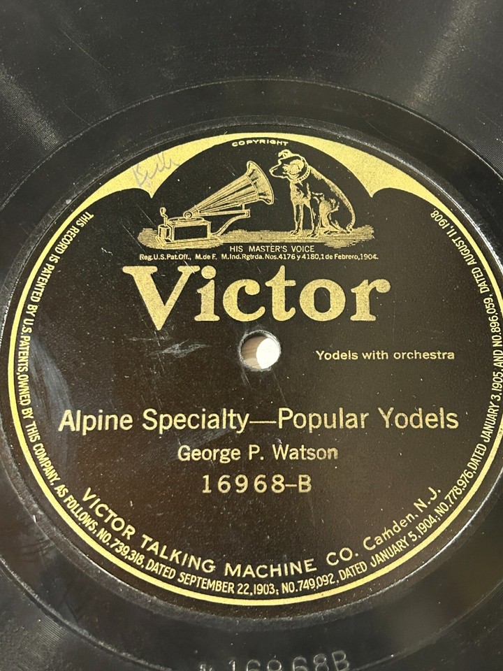 George P. Watson – Emmett's Favorite Yodel / Alpine Specialty - Popular ...