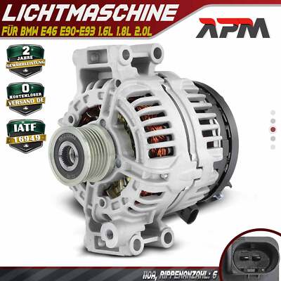 Lichtmaschine Generator 110A für BMW E46 E90 E81 E87 E88 E82 E93 E92 ...