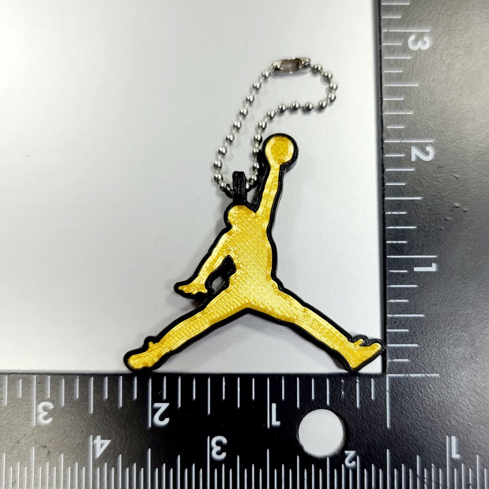 Custom 3D Printed Air Jordan Style HangTag Shoe Tag Key Chain Multi ...