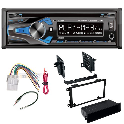 JENSEN CD/AM/FM CAR STEREO RADIO INSTALL KIT FOR 2003-2006 Chevy ...