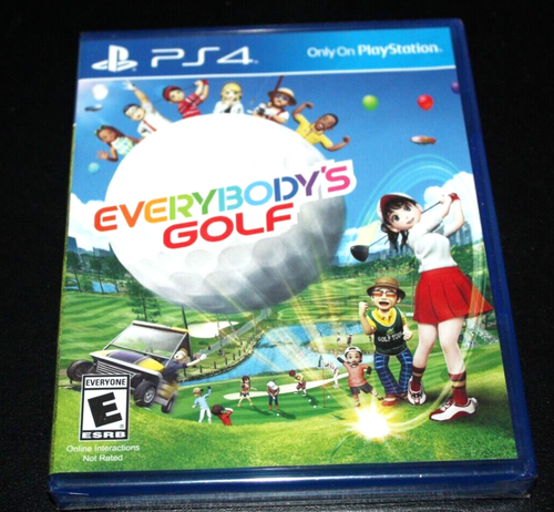 New PS4 Everybody's Golf Video Game Factory Seals NIP Sports - YS3 ^ | eBay