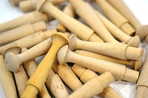 3-1/2" Shaker Pegs, Unfinished Wood, Pegs for making Peg Rails, Coat ...