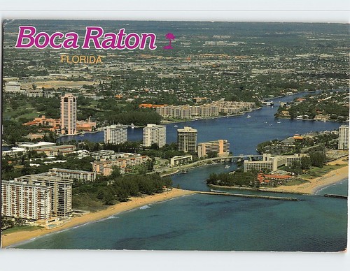 Postcard Boca Raton Hotel and Beach Club Boca Raton Florida USA | eBay