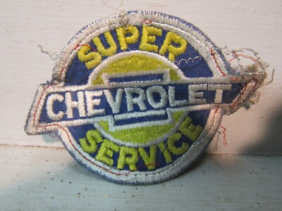 Vintage SUPER CHEVROLET SERVICE Auto Mechanic Uniform PATCH | eBay