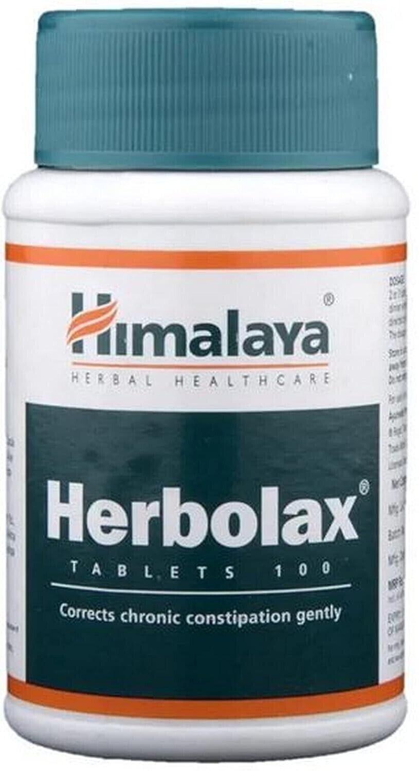 Himalaya Herbolax 100 Tablets For Constipation & Indigestion Exp July ...