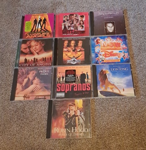 Soundtrack CD Lot Various Artists (10x CDs) Charlie's Angels Disney ...