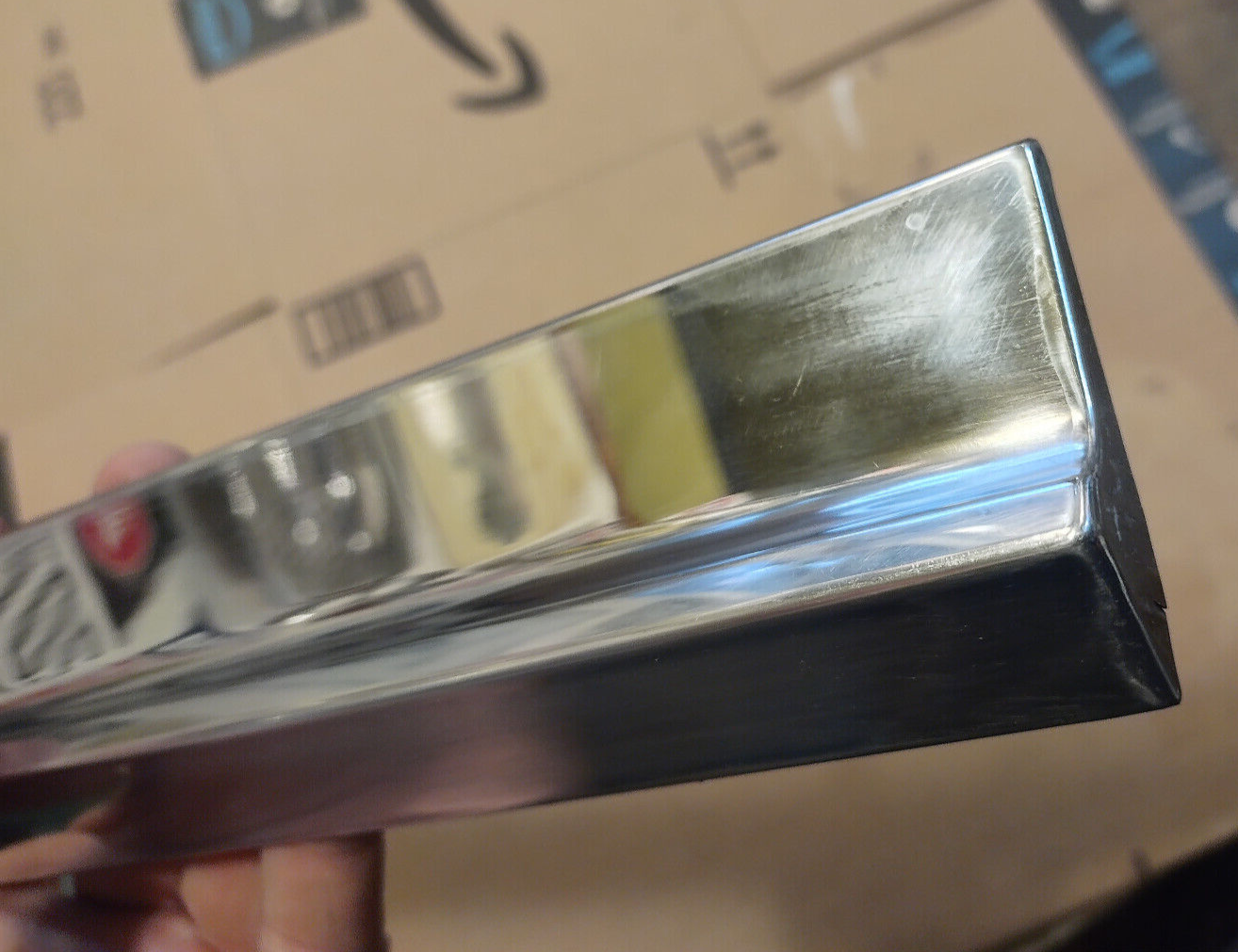 67 1967 442 Cutlass Supreme stainless side trim molding rear quarter ...