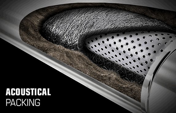 MagnaFlow 12468 2.5" / 2.5" - 5x8 - 18" Body Dual Exit Muffler ...