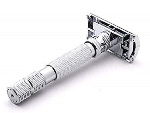 Rockwell Razors, T2 Brushed Chrome Finish Adjustable Butterfly Safety ...