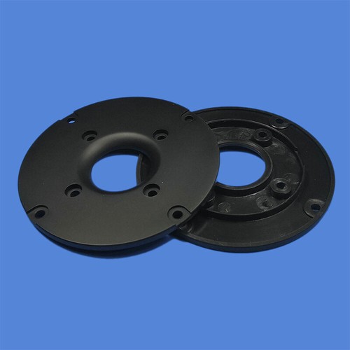 2x 99mm ABS Speaker Tweeter Cover Panel Decorative Circle Fixed Plate ...