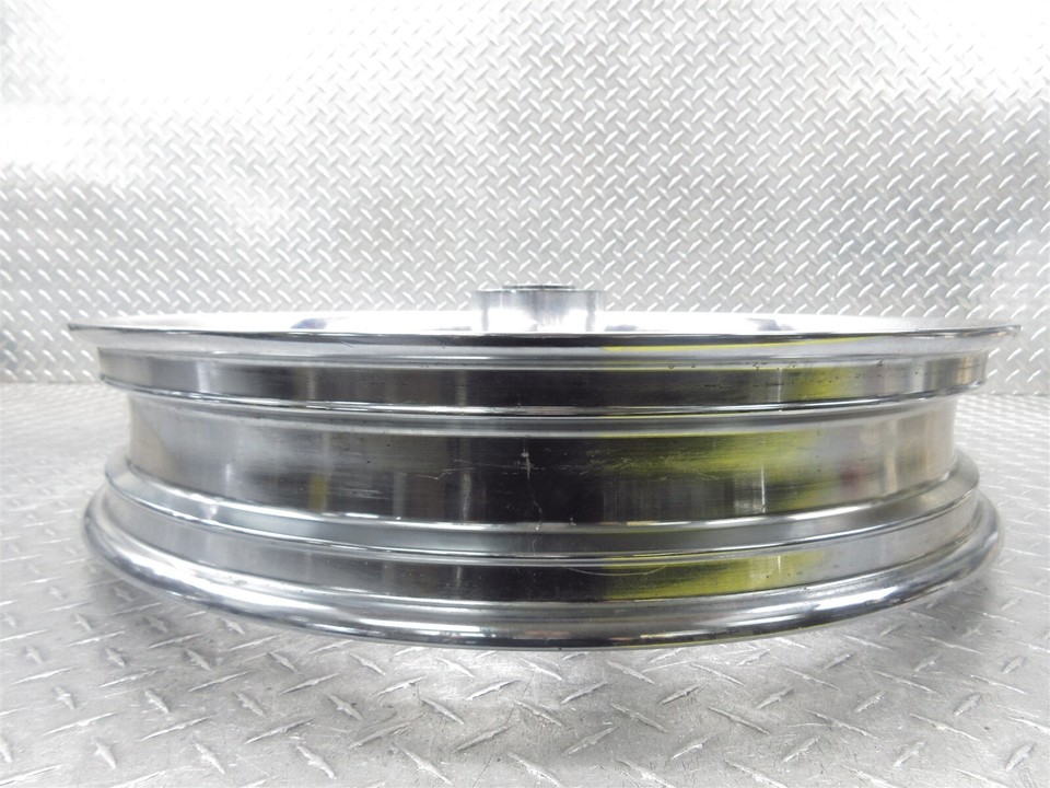 2004 Harley Road King FLHRCI Front Rear Wheel Rim 23x4 18x4.5 Straight ...