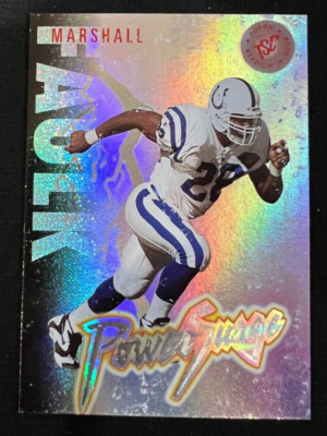 MARSHALL FAULK 1995 Topps Stadium Club Power Surge #P11 NFL HOF Legend ...