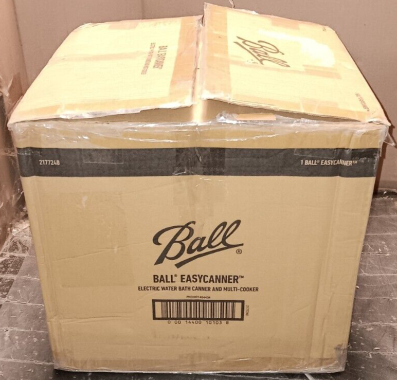 Ball EasyCanner Electric Water Bath Canner, Multicooker and Steamer, 21 ...