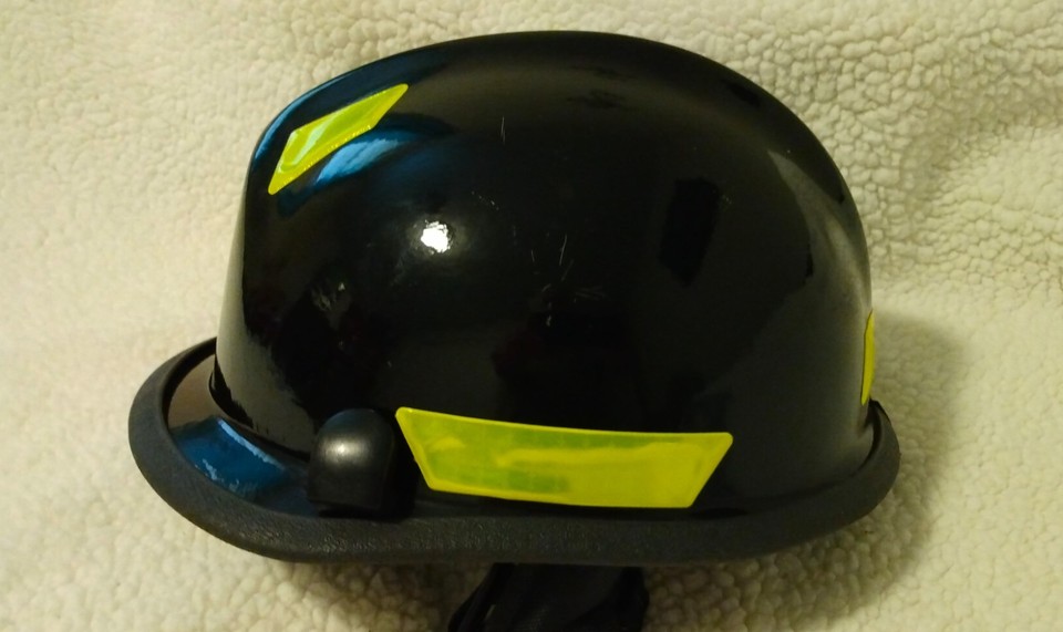 Cairns HP3 Fire Fighter EMT Paramedic Black Helmet | eBay