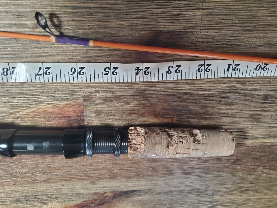 RARE Vntg KENCOR XL-1 Trout Fishing Rod Pole 5'-8" 1# Lb. Line Tenlew ...