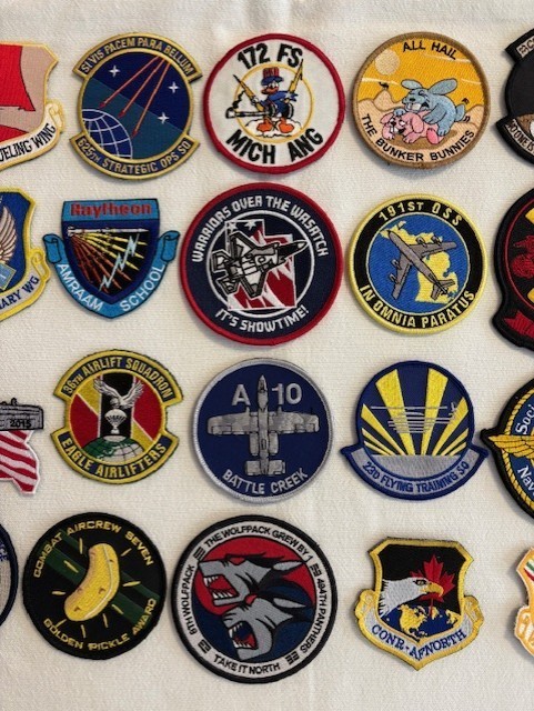 20 Piece Variety Lot US Air Force Color Patches-All On V@lcro | eBay