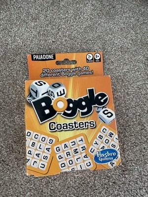 Boggle Coasters New and Boxed Word Search Game Parker Brothers | eBay UK