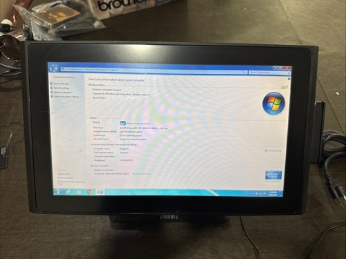 Touch Dynamic Pulse J1900 POS Windows 7 W/ Touchscreen And Card Reader ...