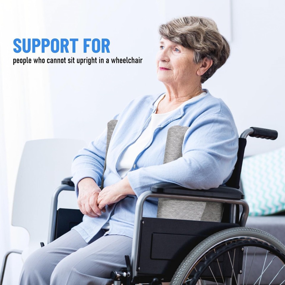 1 Pair Lateral Support Cushions for Wheelchair Side Guards, Wheelchair ...