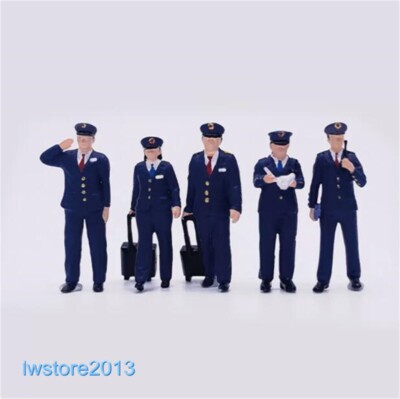 1/160 Modern Crew Man N Scale Miniatures Scene Props Vehicles Figures ...