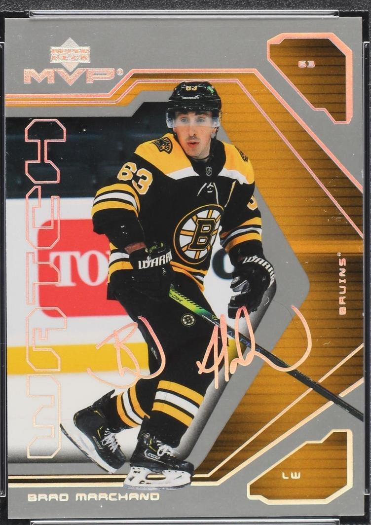 2021-22 Upper Deck MVP - 20th Anniversary Brad Marchand #32 Super ...