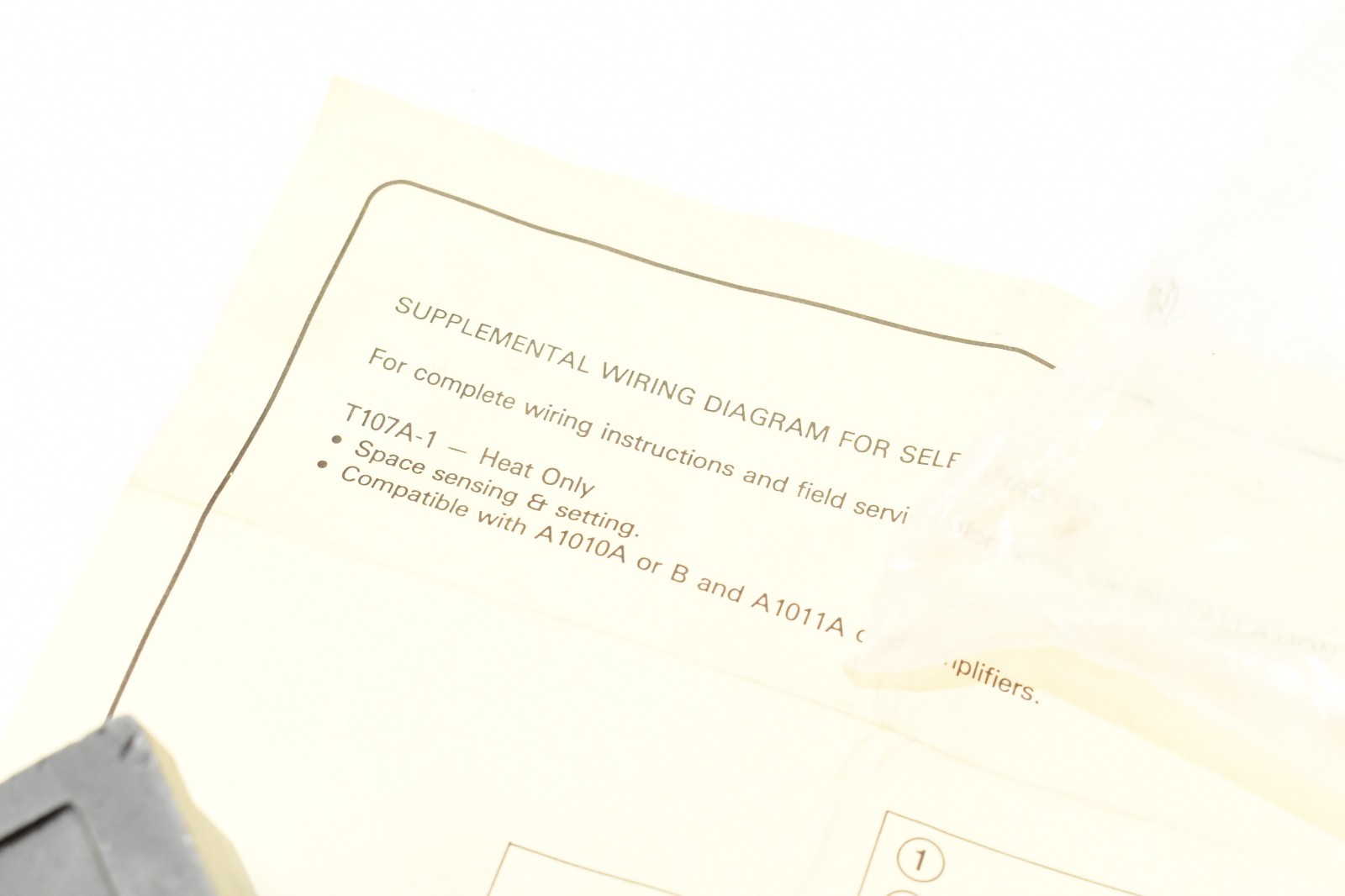 Maxitrol T107a-1 Selectrastat Thermostat Wall Mount Furnace Control ...