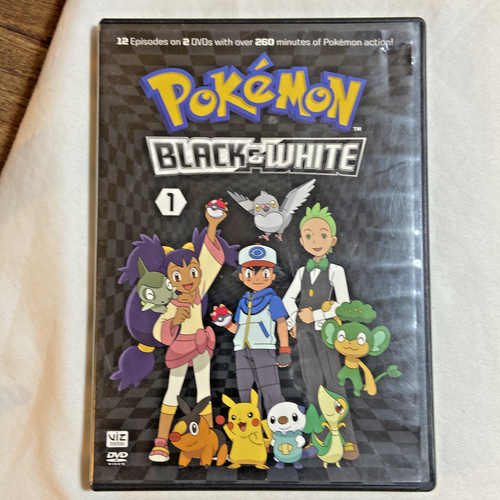 Viz Media Pokemon Black And White Set 1 DVD 12 Episodes 2 Discs ...