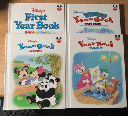 4 DISNEY'S First Year Book Hardback 1999-2000-2001-2002 | eBay