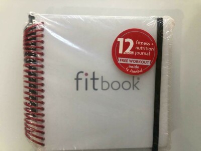 Fitbook 12 week fitness + nutrition journal free workout inside to ...