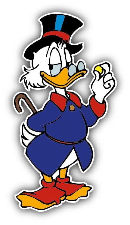 Uncle Scrooge Mcduck Money Gif Unclescroogemcduck Money