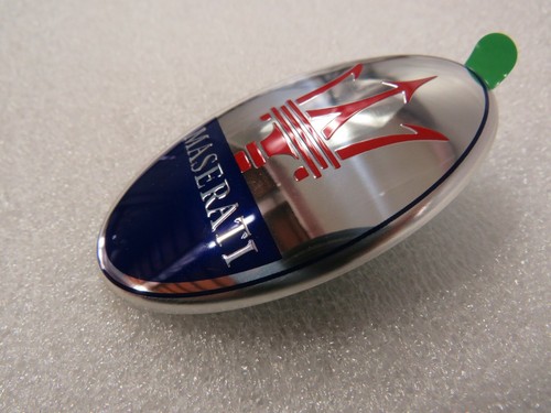 09+ Maserati Granturismo, Quattroporte, Front Bumper Emblem, New, P/N ...