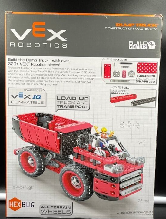 2021 New MIB Hex Bug Vex Robotics Dump Truck Construction Machinery 320 ...