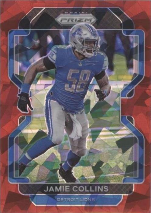 2021 Panini Prizm - Jamie Collins #152 Red Ice Prizm for sale online | eBay