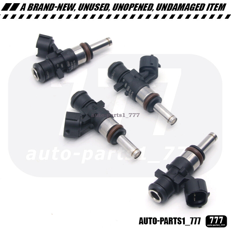 4x Bosch Fuel Injectors Nozzle Genuine For VW Golf R MK7 Audi S3 8V TTS ...